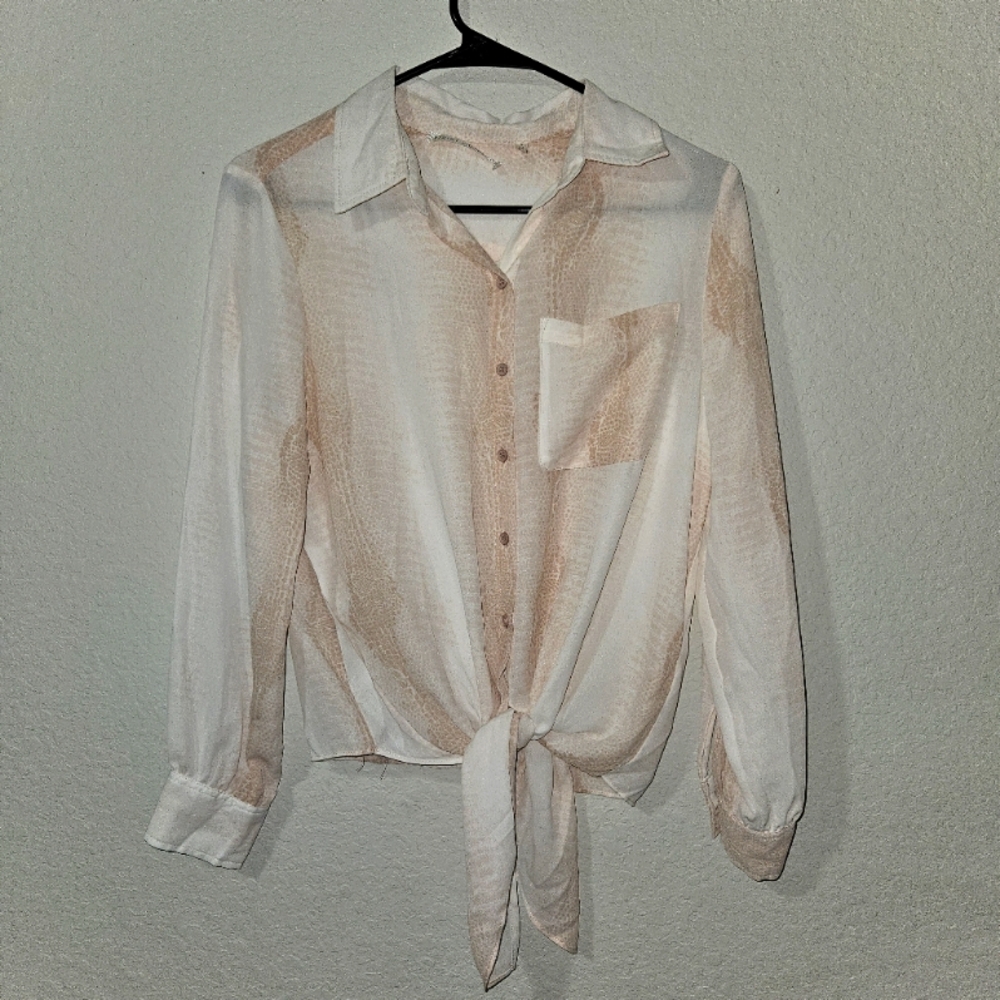 Violet + Claire Blush And Pink Color Long Sleeve Size… - Gem
